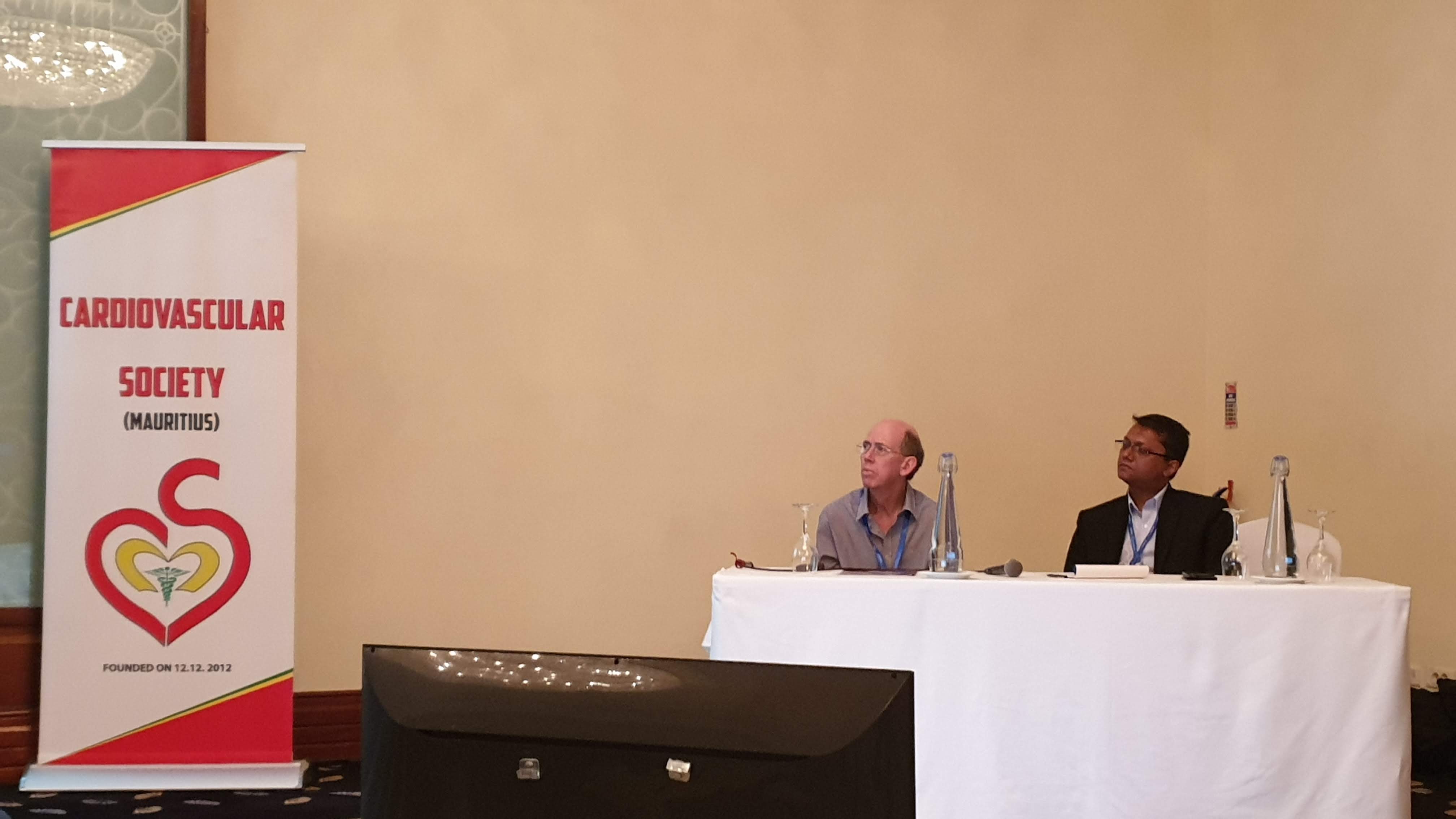 Prof John Cunningham at CardioMeet 2020 – Renal Association of Mauritius